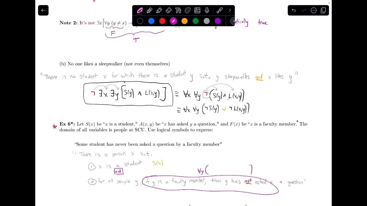 1.5.6 Converting Words to Nested Quantifiers Example 3 || Logic || Discrete Math - YouTube