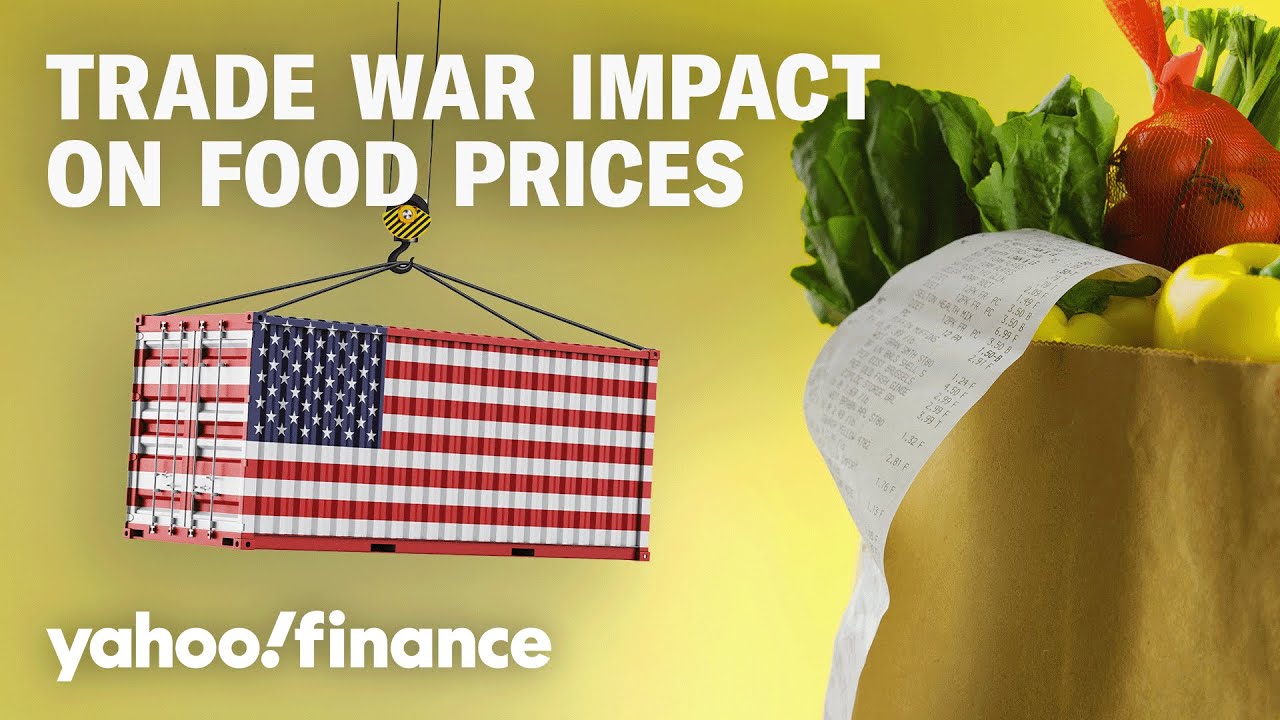 How tariff fights could cause food prices to rise - YouTube