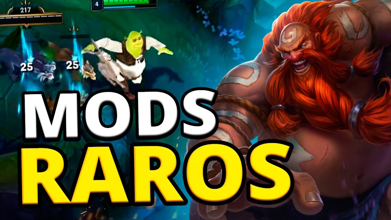 LOS MEJORES MODS DEL LOL 😂 - YouTube