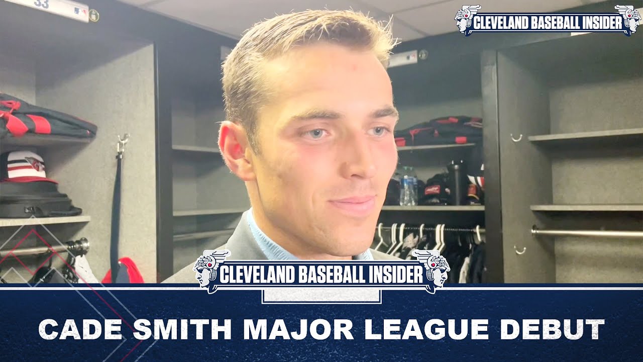 Cade Smith Makes Major League Debut, Cleveland Guardians News - YouTube