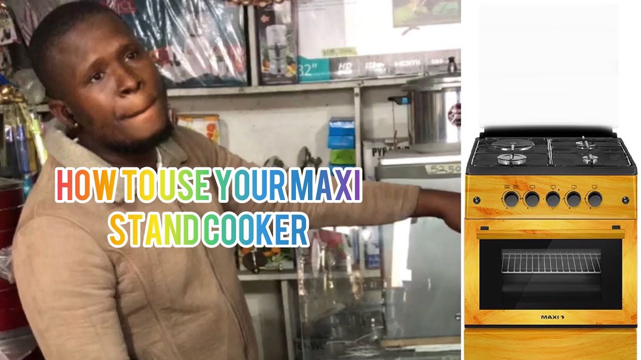 How to use your standing cooker (maxi 60x60 standing cooker) - YouTube
