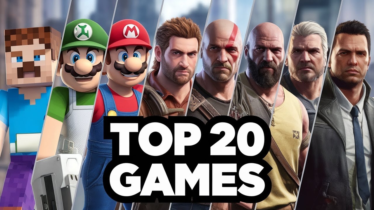 Top 20 GAMES That Will Change Your Gaming Experience - YouTube