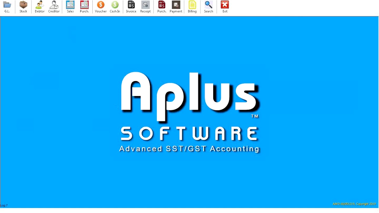 Aplus Accounting - how to key in purchase invoice - YouTube