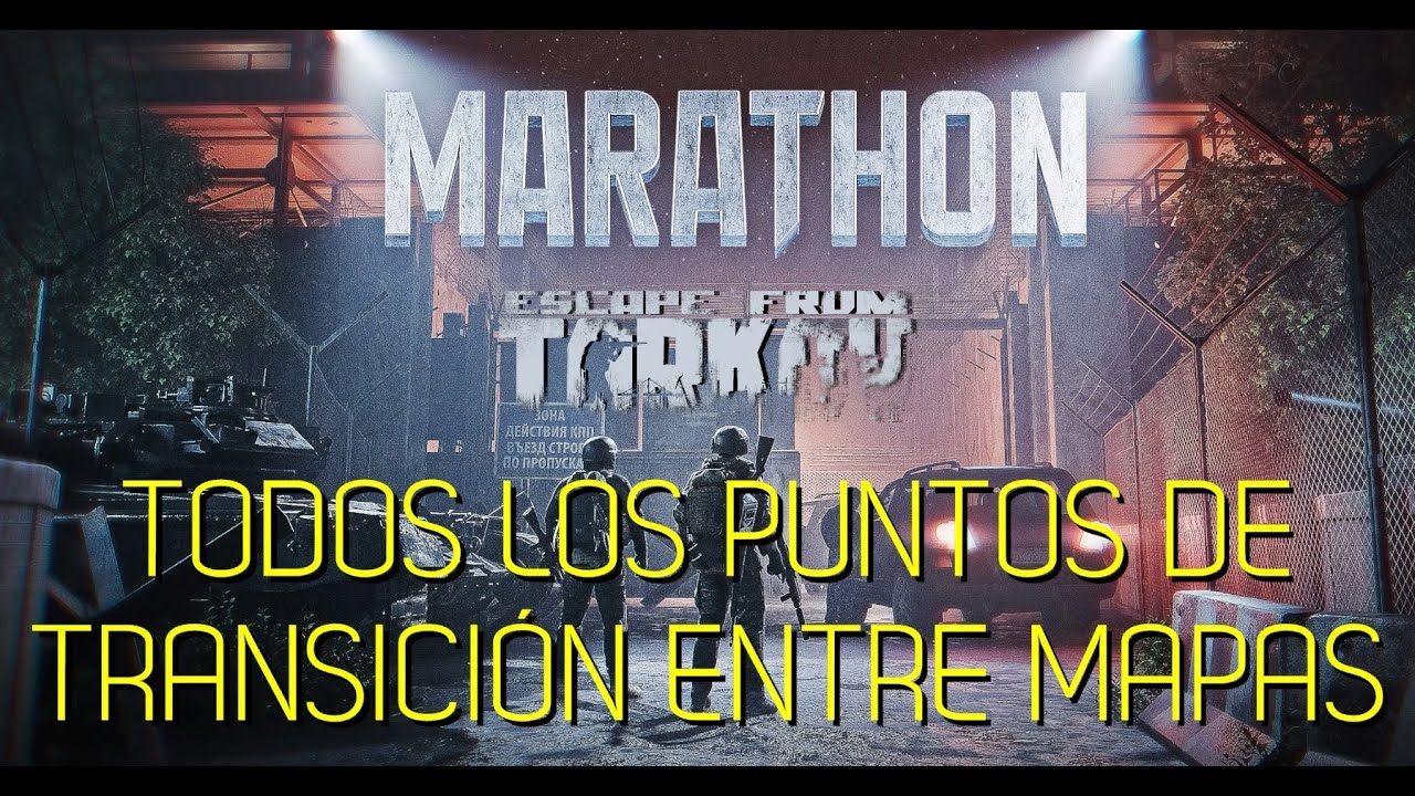 GUIA COMPLETA DE MISIONES MARATHON: TODOS LOS PUNTOS DE TRANSICIÓN ...