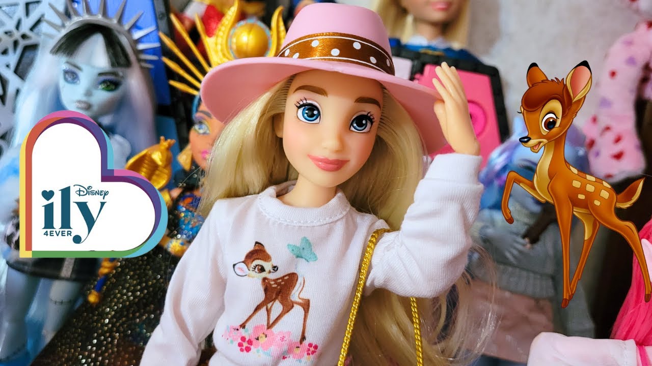 Comfy Autumn Deer Core 🦌🍂 Disney ILY 4Ever I ️ Bambi Doll Unboxing - YouTube