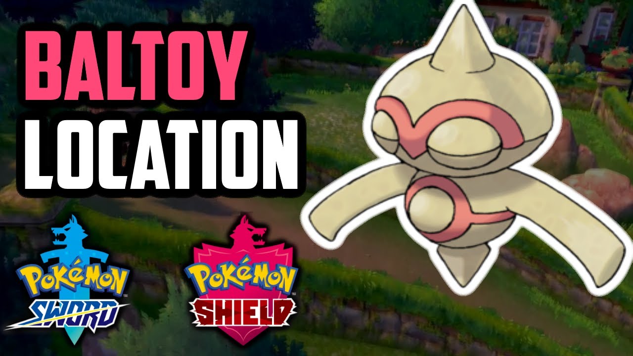 How to Catch Baltoy - Pokemon Sword & Shield - YouTube