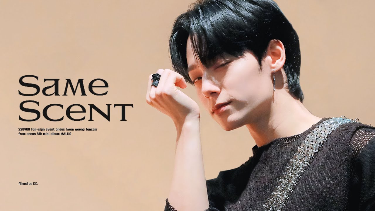 [4K] 220908 팬사인회 'Same Scent' 원어스 환웅 직캠 / ONEUS HWAN WOONG focus - YouTube