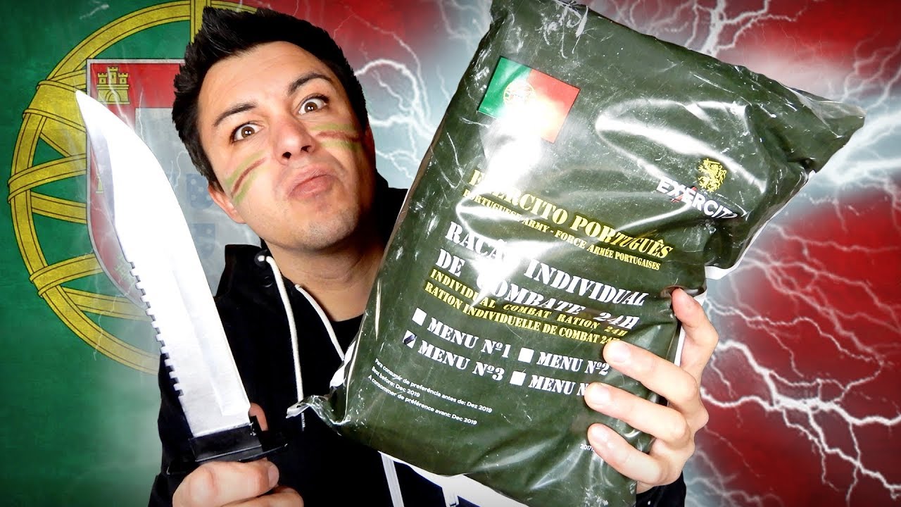JE TESTE LA RATION COMMANDO PORTUGAISE ! - YouTube