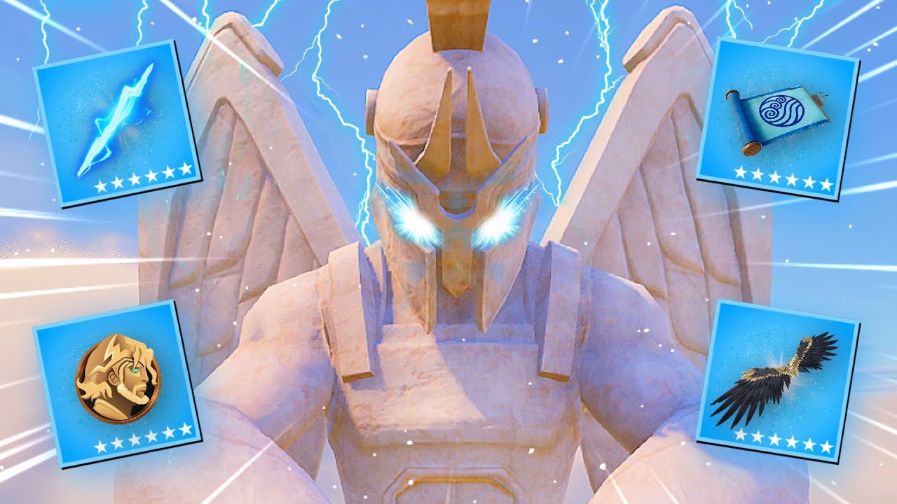 Fortnite *GOD STATUE* Only Challenge.. - YouTube