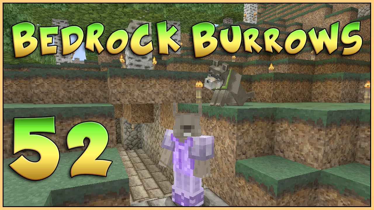 Minecraft Xbox - Bedrock Burrows - Silly Bunny! [52] - YouTube