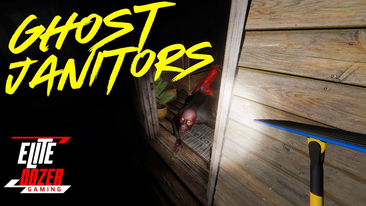 Clean and stay in the light to survive ?!? 🧐 - Ghost Janitors - YouTube