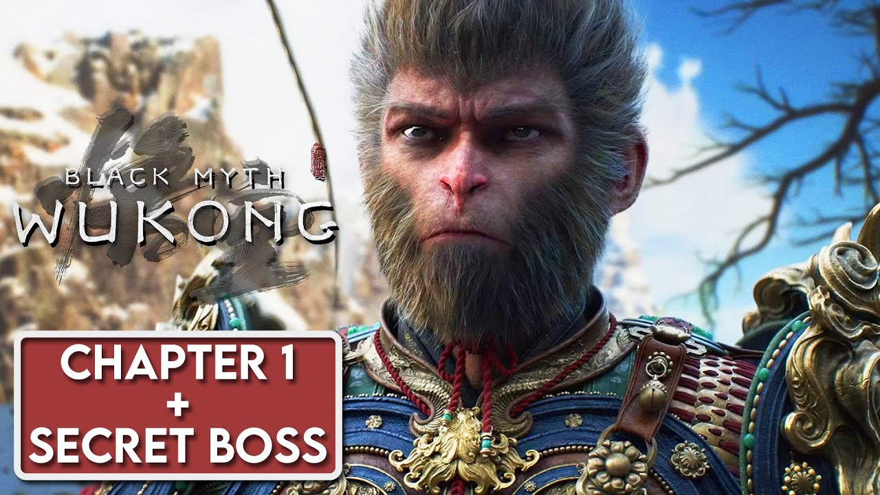 Black Myth: Wukong - Chapter 1 (100%) + Secret Boss | Gameplay ...