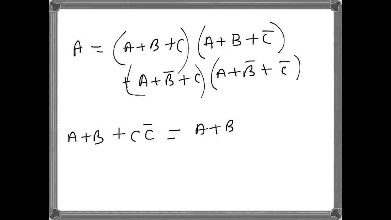 Digital Electronics: Standard POS expression (problem example) - YouTube
