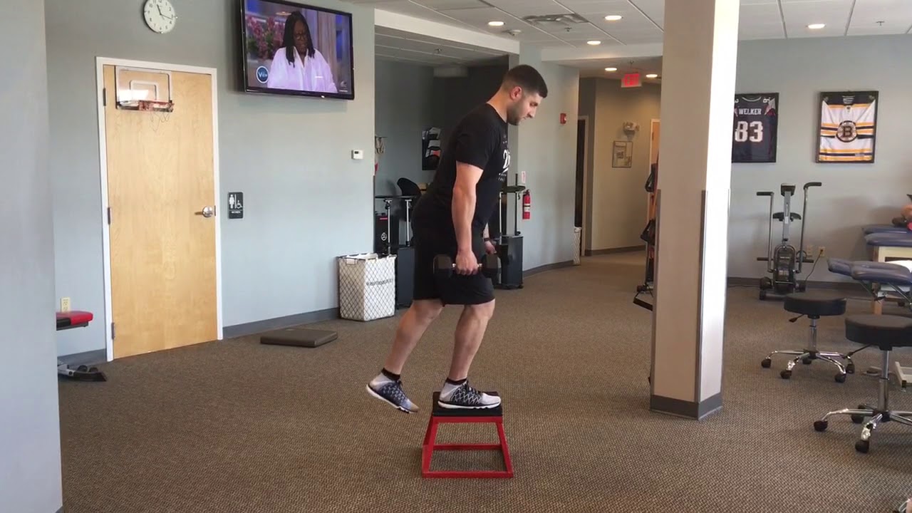 Matthew Ibrahim | DB Eccentric Step Up - YouTube