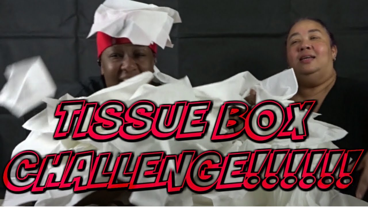 TISSUE BOX CHALLENGE!!!!! - YouTube