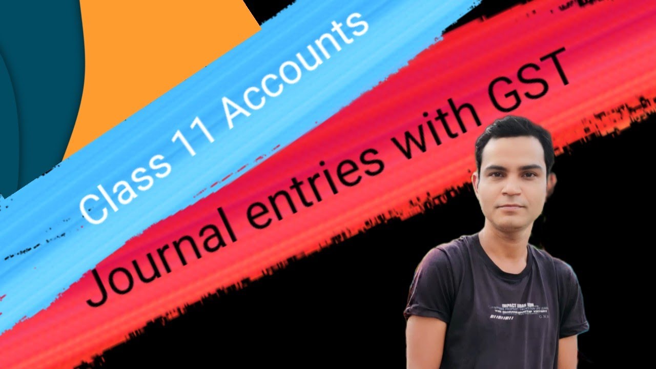 journal entries/ goods purchased with gst/goods sold with gst - YouTube