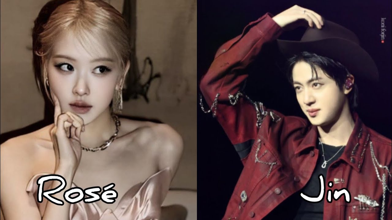 Rosé VS jin - YouTube