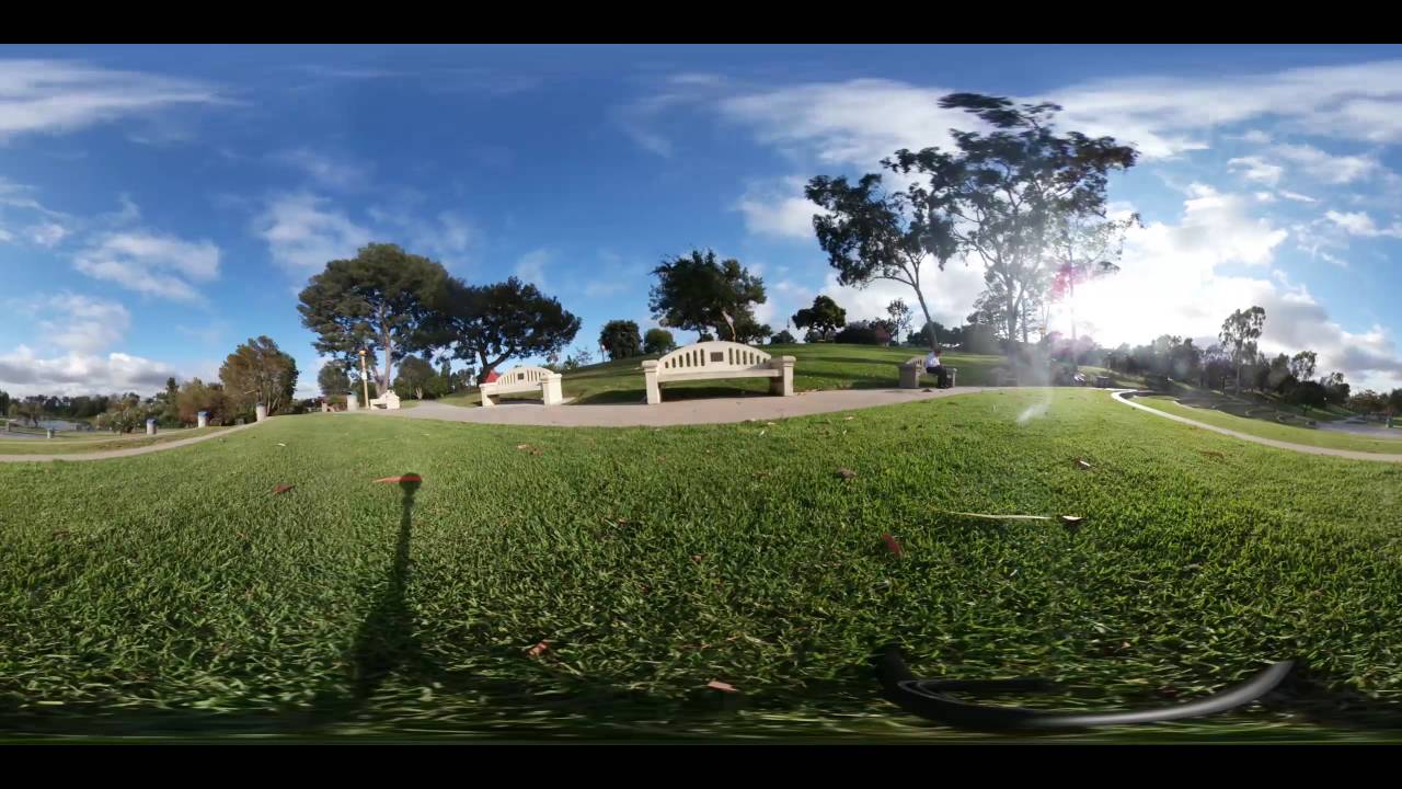 Samsung Gear 360 time lapse test - YouTube