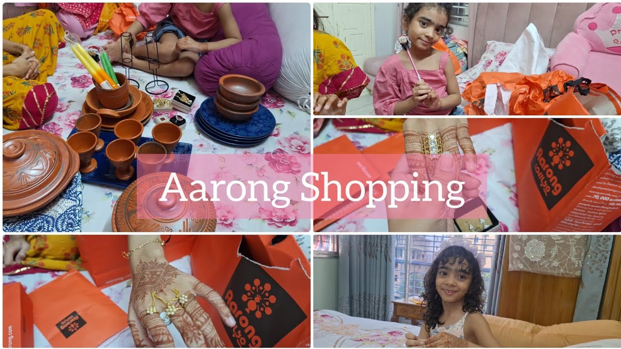Aarong Shopping 🛍 Helping Hand কে আড়ং থেকে gift 🎁 কিনে দিলাম। Bindu's ...