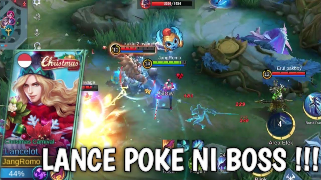 Lance Poke Nih Boss Wkwkwkwk | Mobile Legends - YouTube