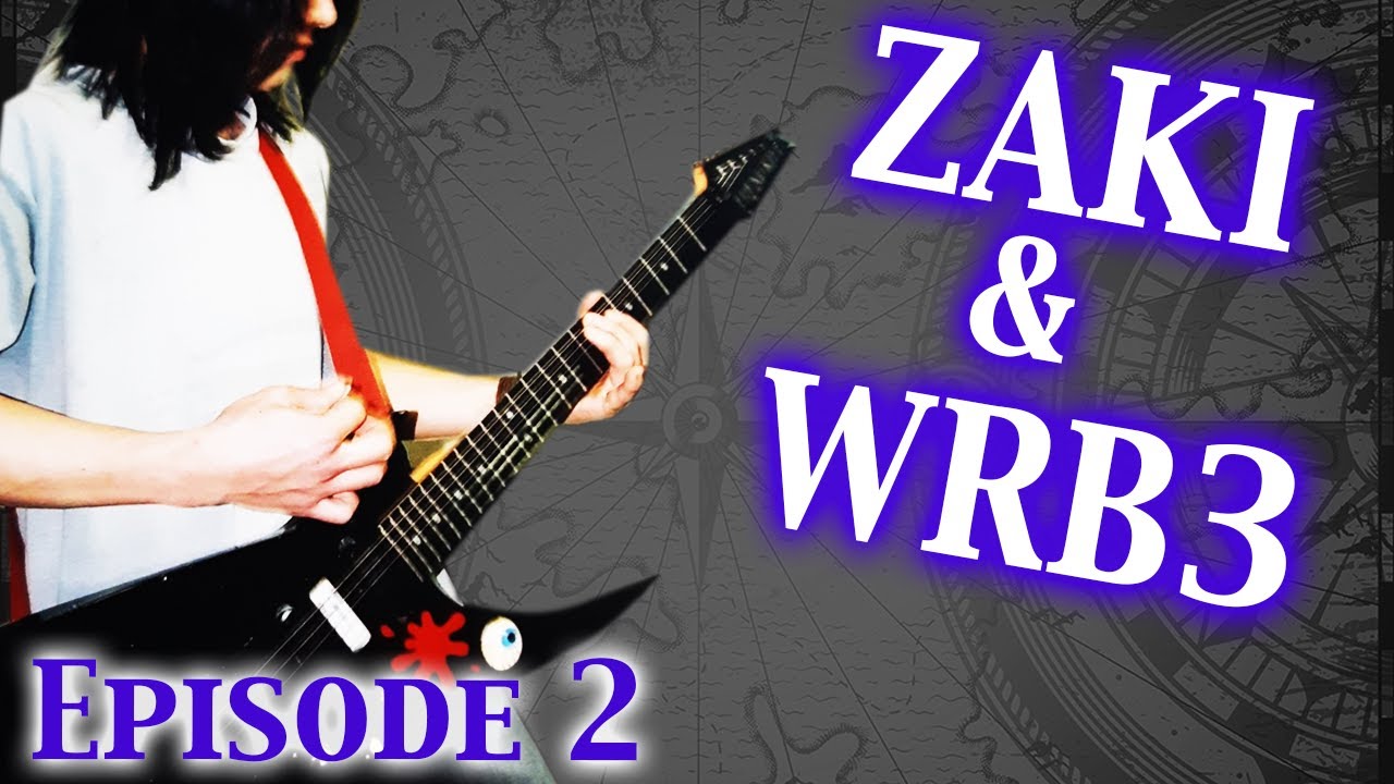 【Episode.2】ZAKI & WRB3 / Ibanez WRB 3 Reb Beach Model "SAHARA" / Guitar ...