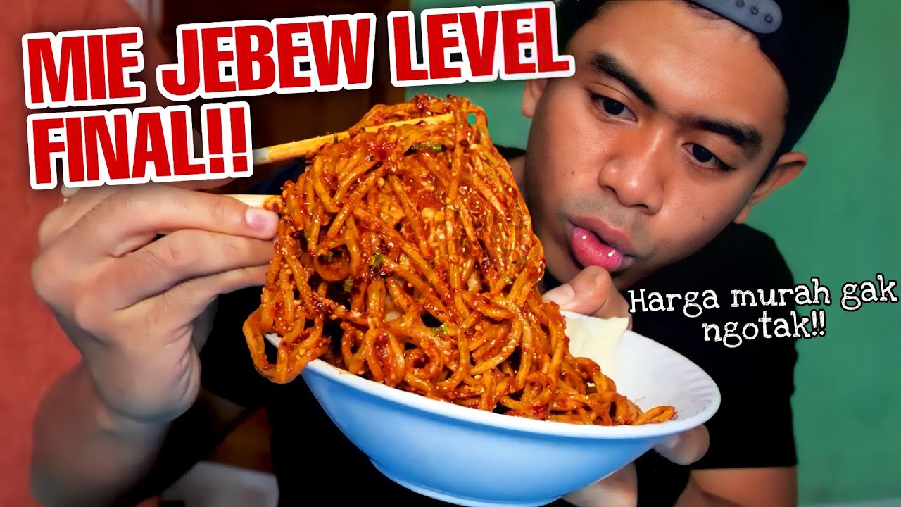 CHALLENGE MIE JEBEW LEVEL 5 TERPEDAS DI GARUT!! - YouTube