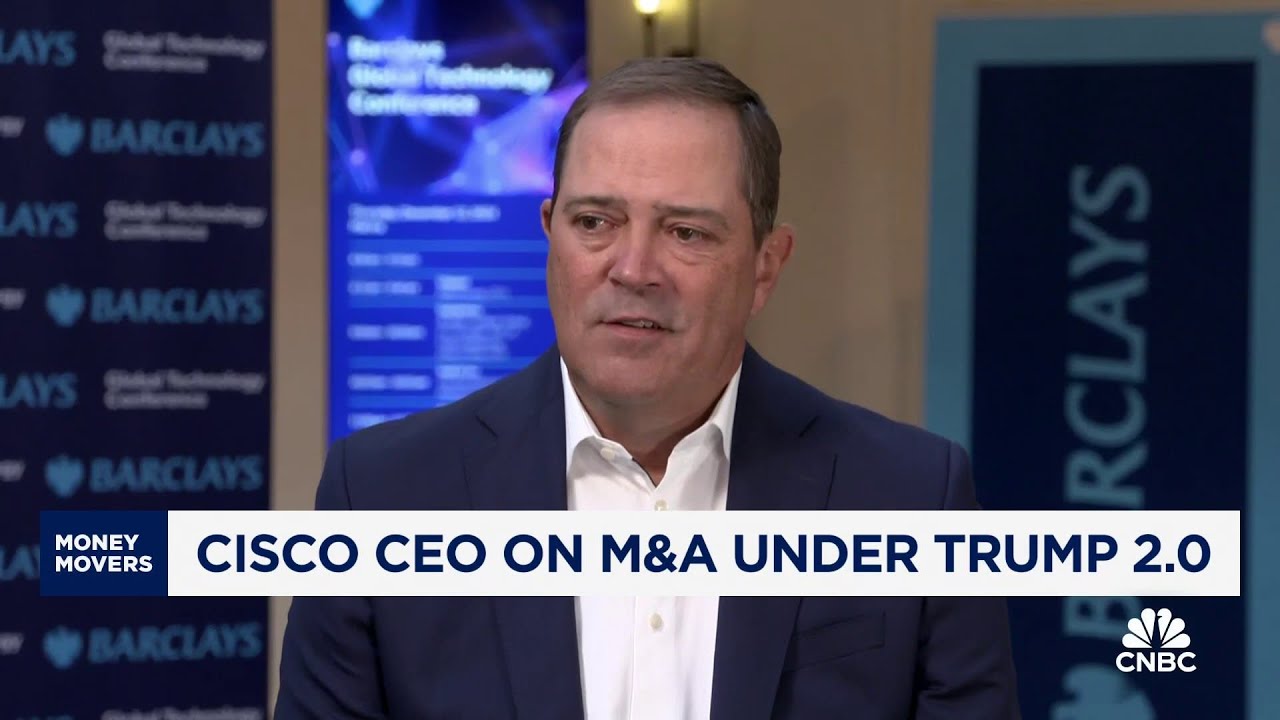 Cisco CEO: Business community 'upbeat' about incoming administration ...