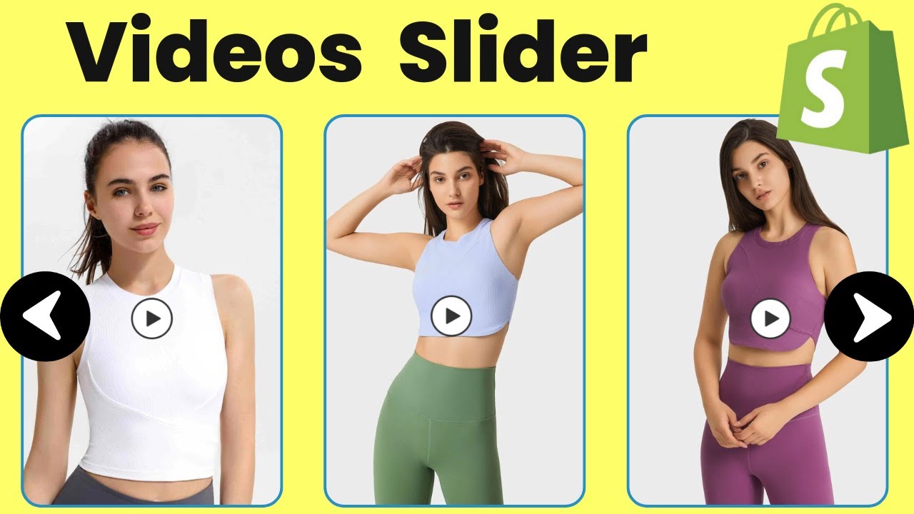 Shopify Video Slider Section | Autoplay Loop | No App [2024] - YouTube