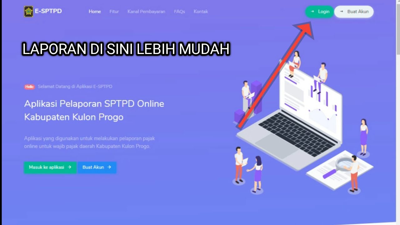 DAFTAR AKUN ESPTPD MUDAH BANGET - YouTube