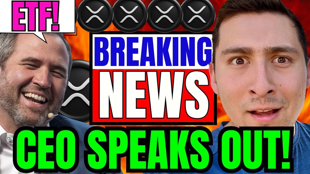 XRP RIPPLE CEO ETF HUGE RESPONSE! MAJOR XRP NEWS - YouTube
