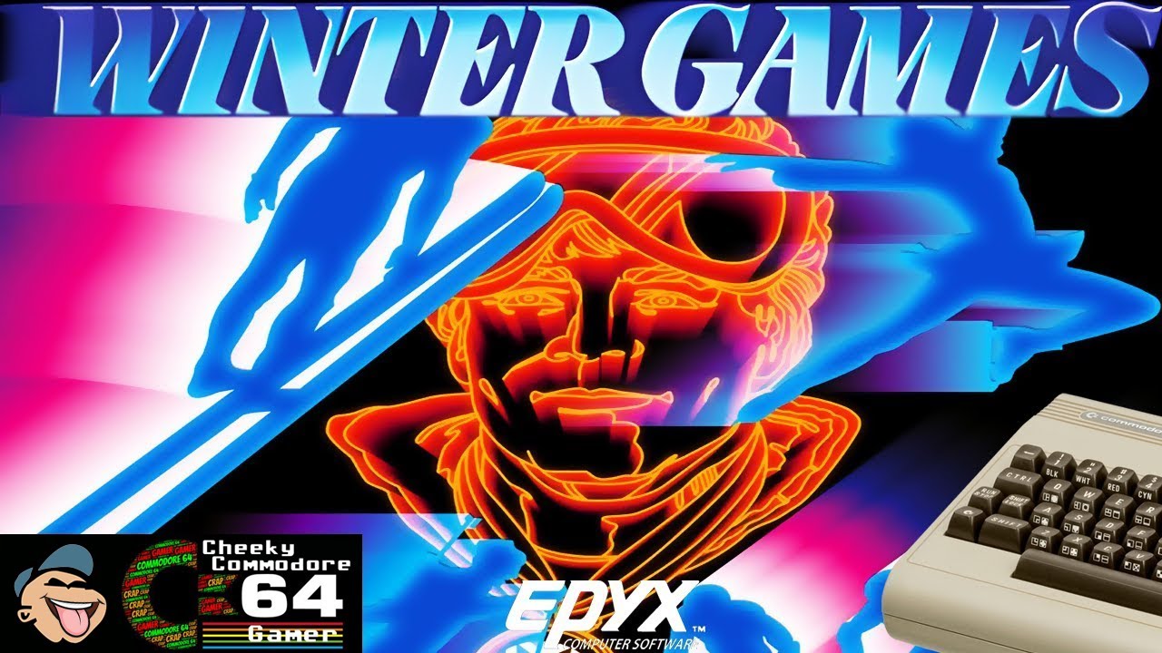 WINTER GAMES – Commodore 64 (1985) | Epyx's Classic Multi-Sport Olympic ...