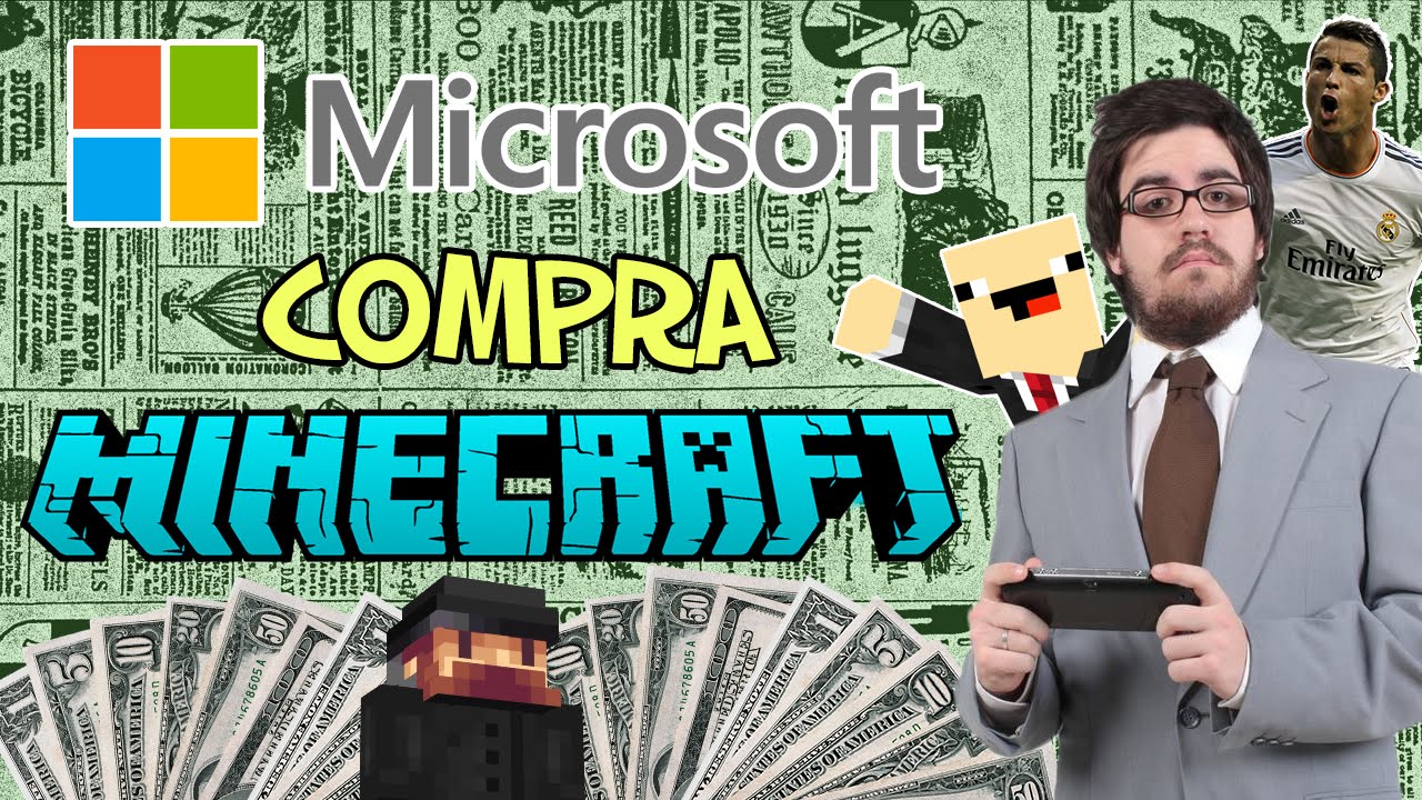 OFICIAL: MICROSOFT COMPRA MINECRAFT !! - YouTube