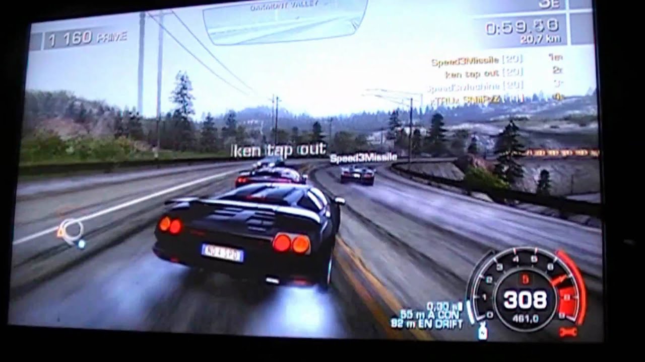 NFS Hot Pursuit Lamborghini Diablo SV | Multiplayer Online Gameplay ...