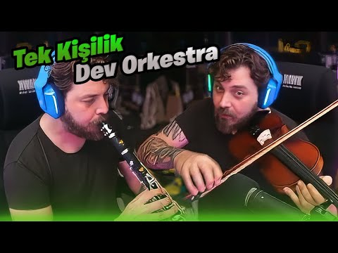 Elraenn Yayında Klarnet ve Keman Çalmayı Öğreniyor