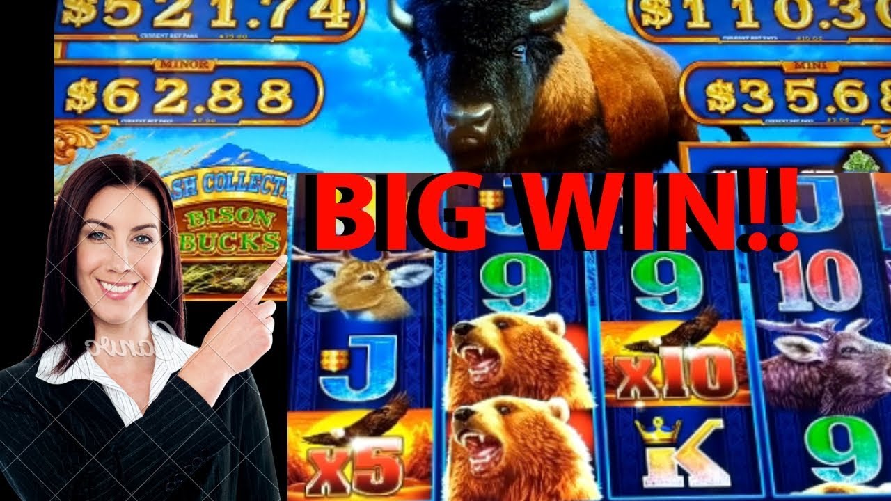 BIG WIN 🌟Alaskan Storm🌟 another try at 🤔Bison Bucks - YouTube