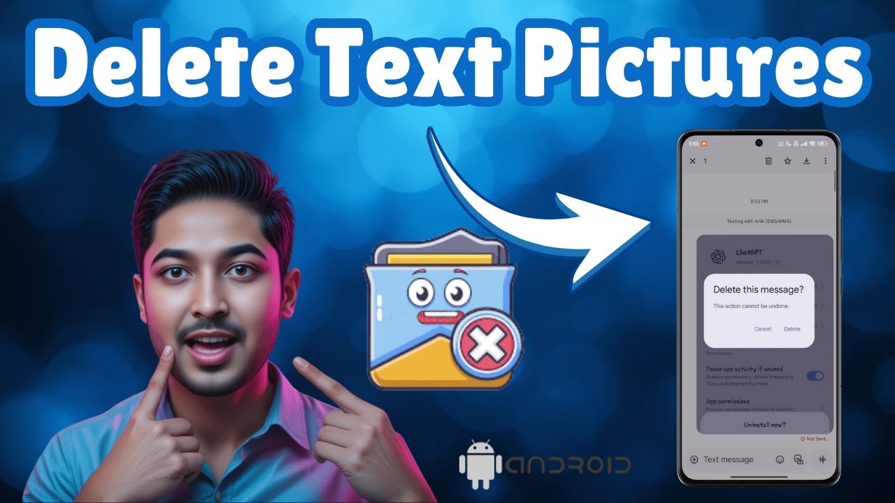 How to Delete Pictures From Text Messages on Android - Quick Tutorial ...