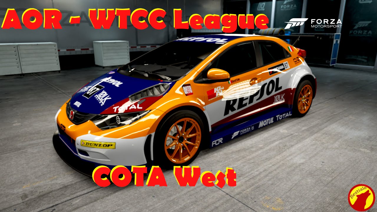 Forza 6 - AOR WTCC - COTA West - Great race - YouTube