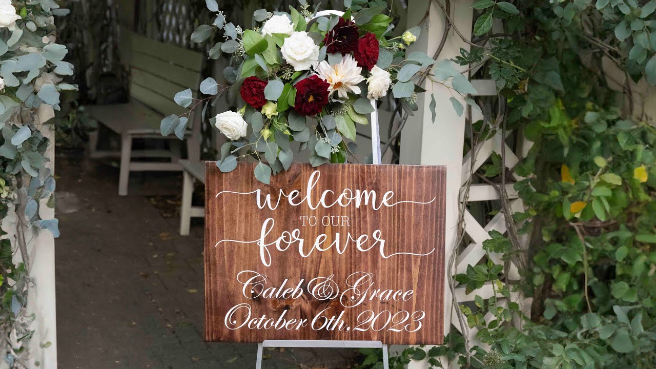 Caleb & Grace’s Wedding; October 6th, 2023 - YouTube
