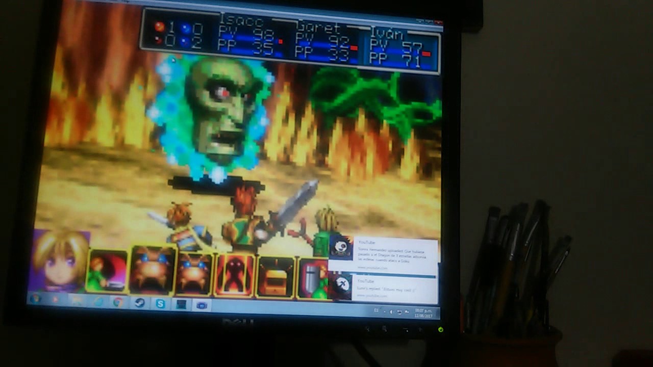 Golden sun El Djinn troll y la cabeza flotante tret - YouTube