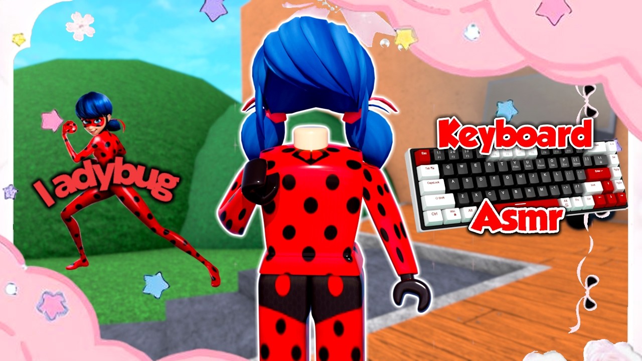 PLAYING MM2 AS MIRACULOUS LADYBUG *Keyboard ASMR* - YouTube