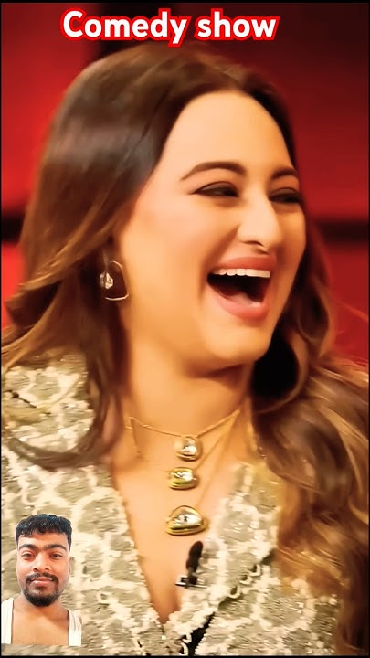 Sonakshi Sinha comedy show 💞 #viralvideo #love #funny #shorts - YouTube