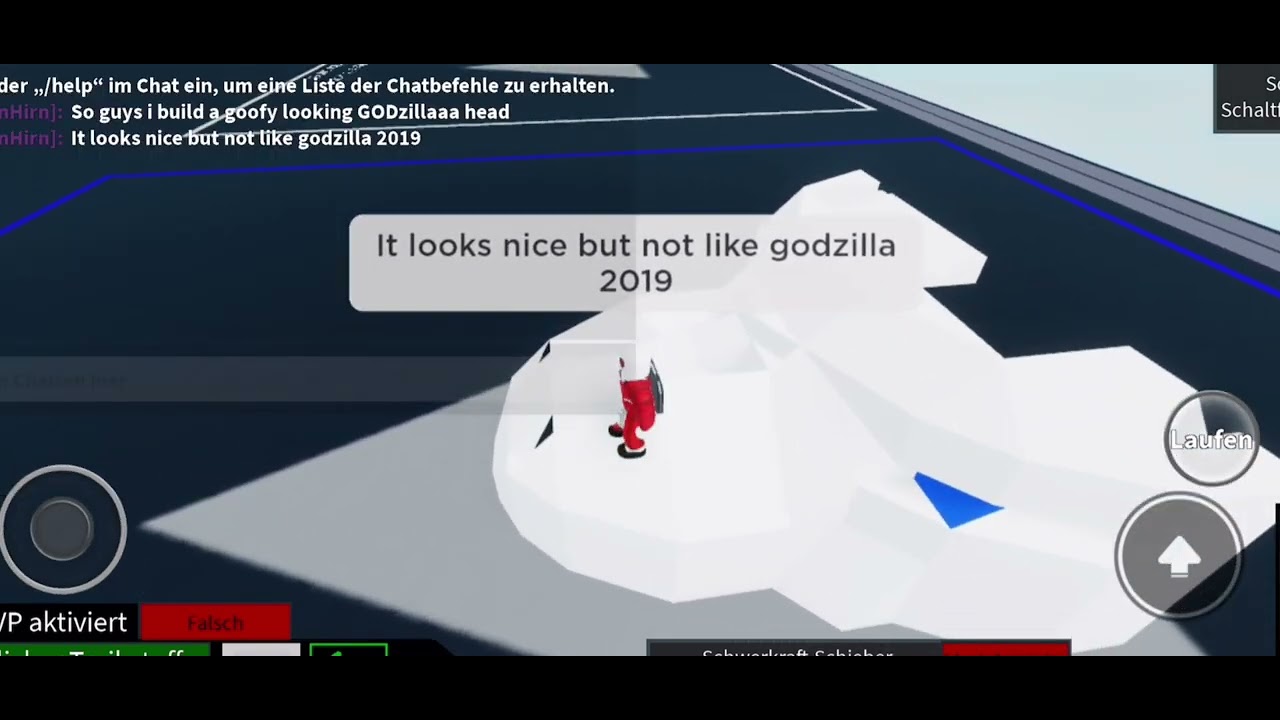 MY GOOFY Looking Godzilla head ( Plane Crazy ) - YouTube