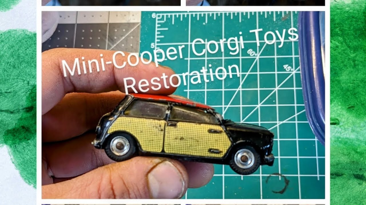 Kearbear Poorstoration Toys Presents Corgi Toys Mini-Cooper Restoration ...