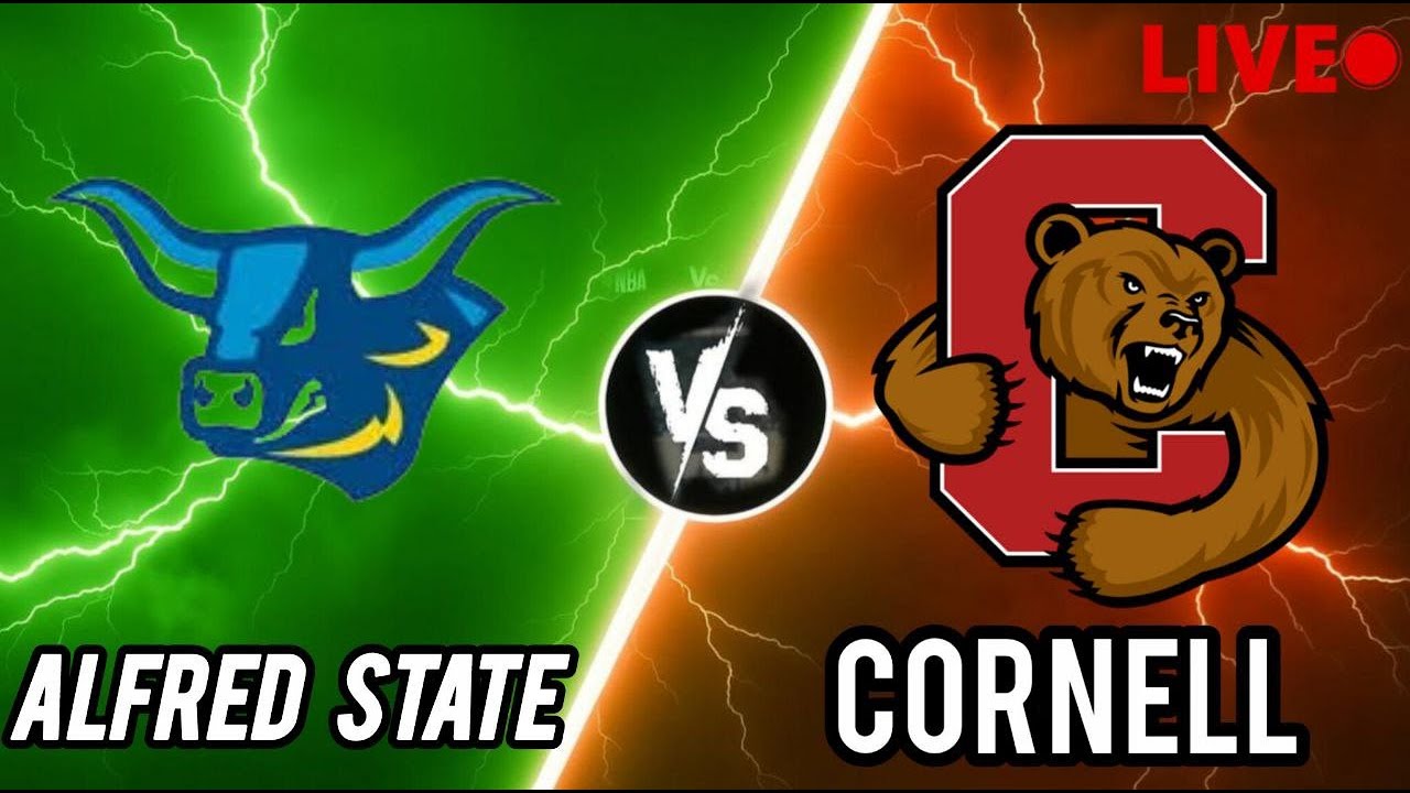 Alfred State Pioneers Vs Cornell Big Red Live | NCAA Men's Basketball ...
