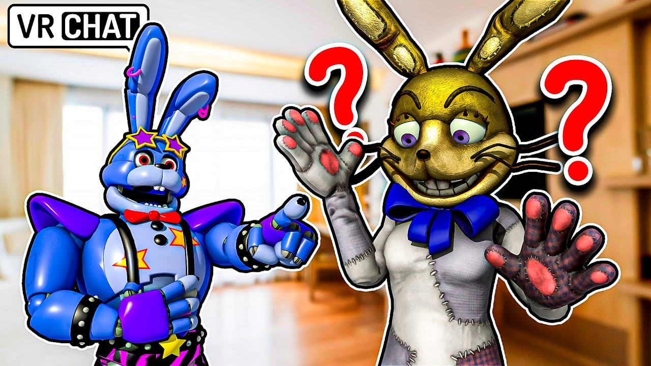Glitchtrap Becomes Vanny In Vrchat Youtube