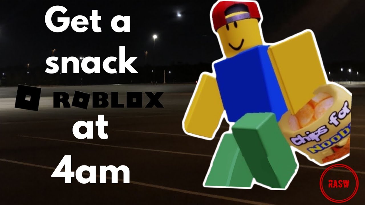 PLAYING ROLBOX GET A SNACK AT 4AM | ROBLOX GASA4 | 2 ENDINGS - YouTube