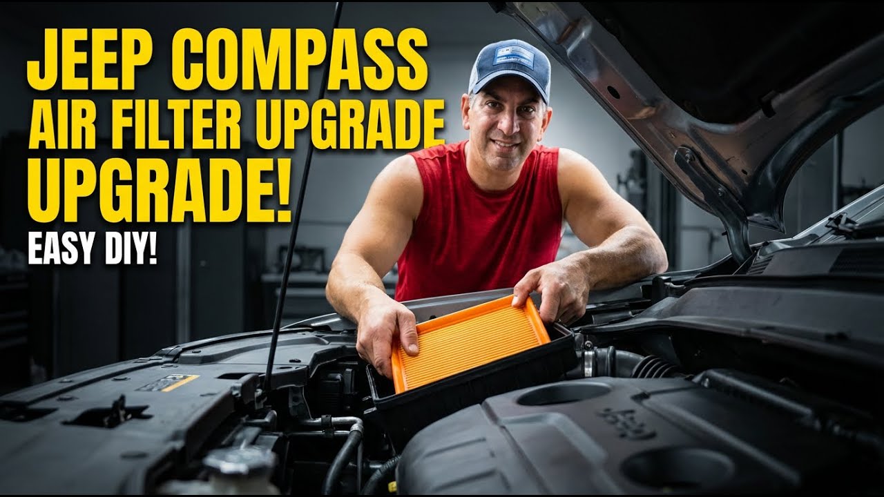 How to Replace the Air Filter on a 2011–2017 Jeep Compass | Easy DIY ...