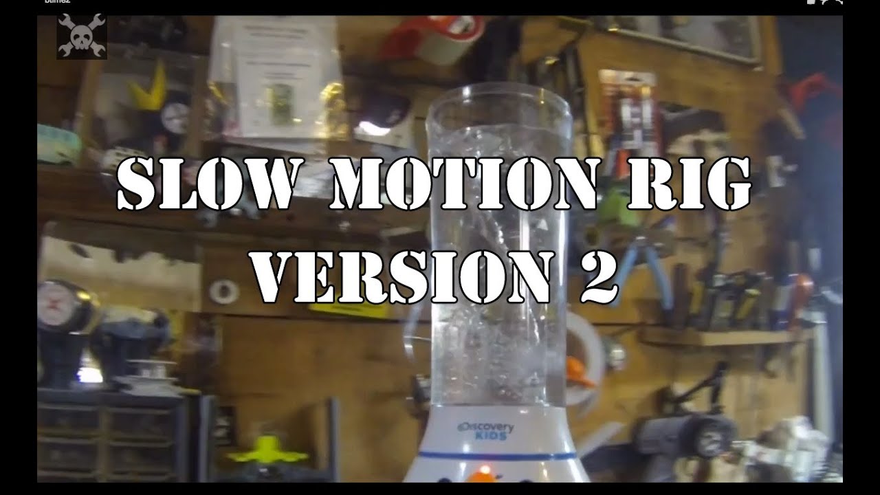 DIY rig for rotating in slow motion - YouTube