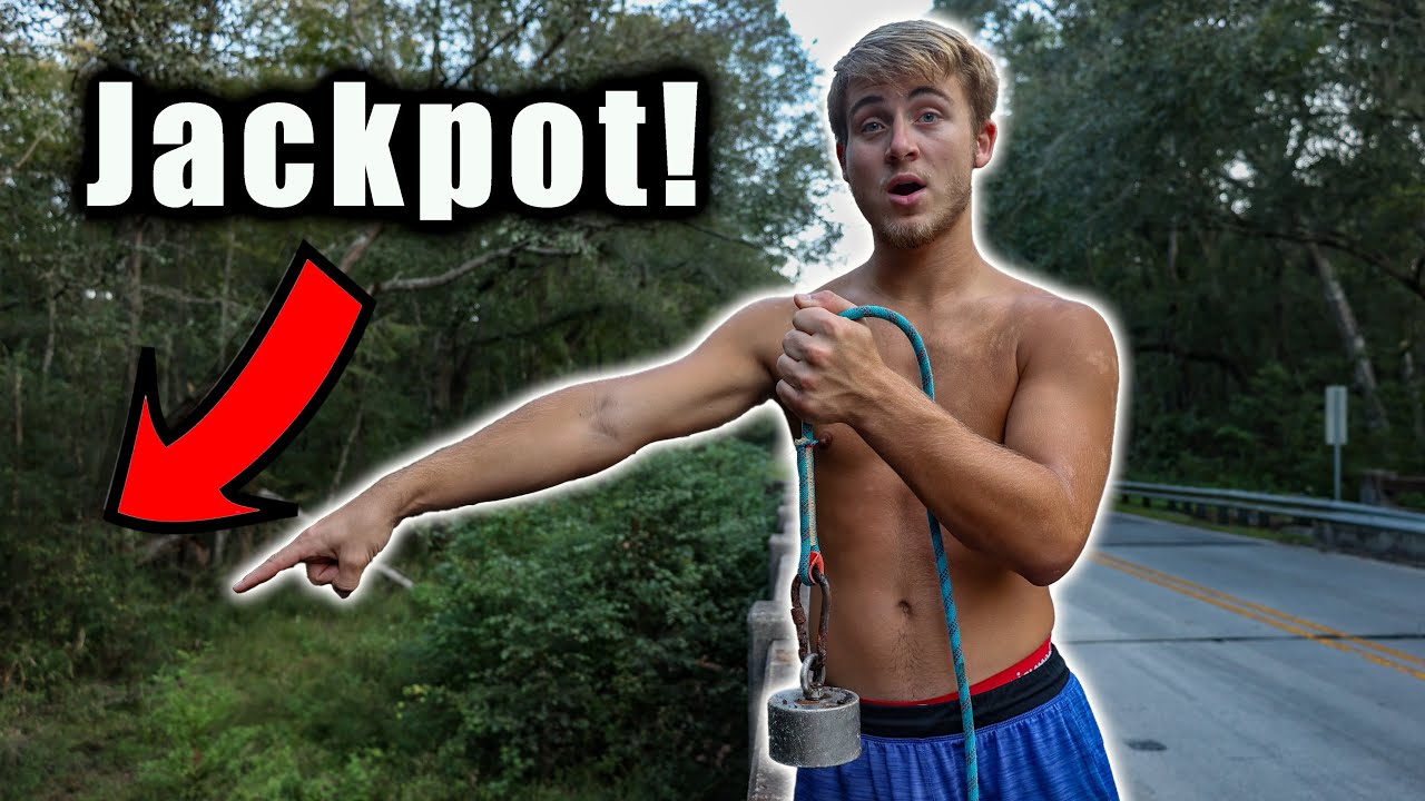 The Most Insane Day Of Magnet Fishing Ever - We Hit The Magnet Fishing ...