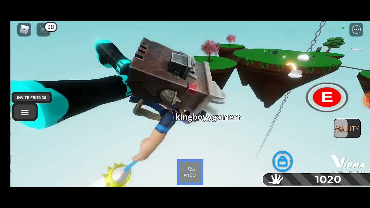 Playing Slap Battles - YouTube